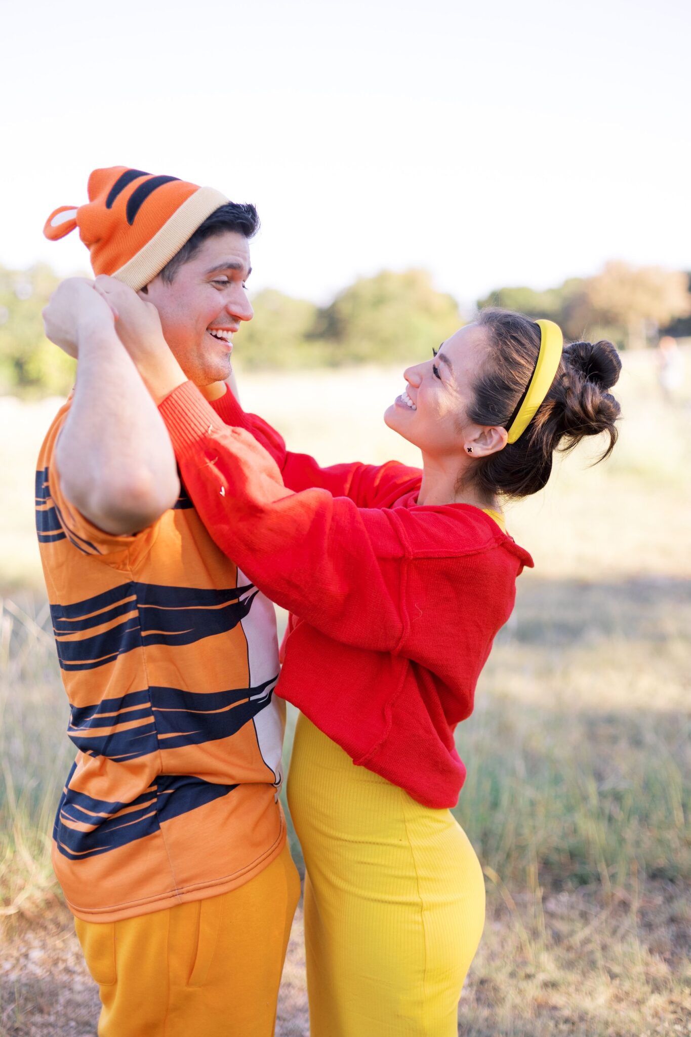 DIY Winnie The Pooh Couples Halloween Costume - with love caila
