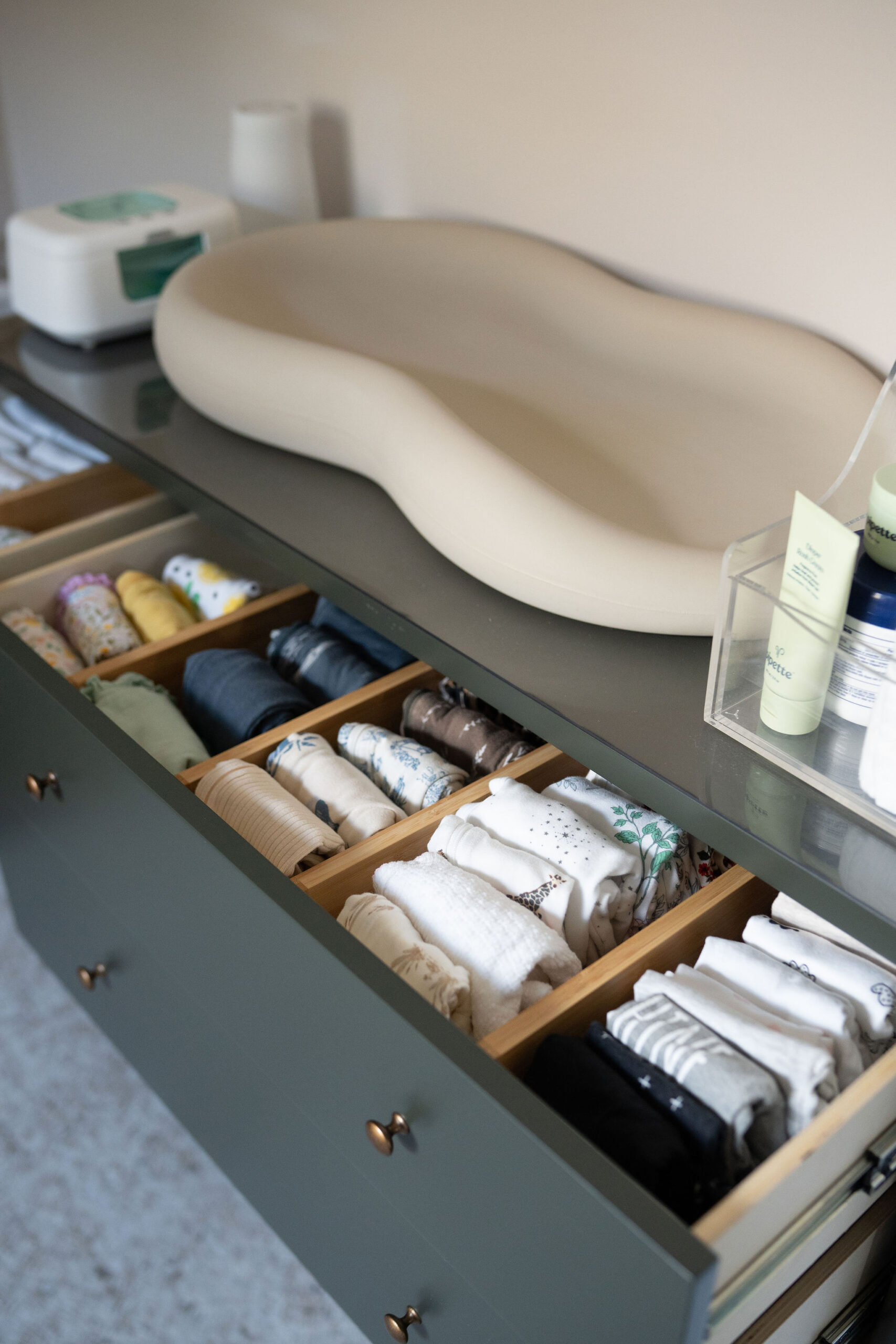 5 Clever Baby Nursery Organization Ideas - with love caila